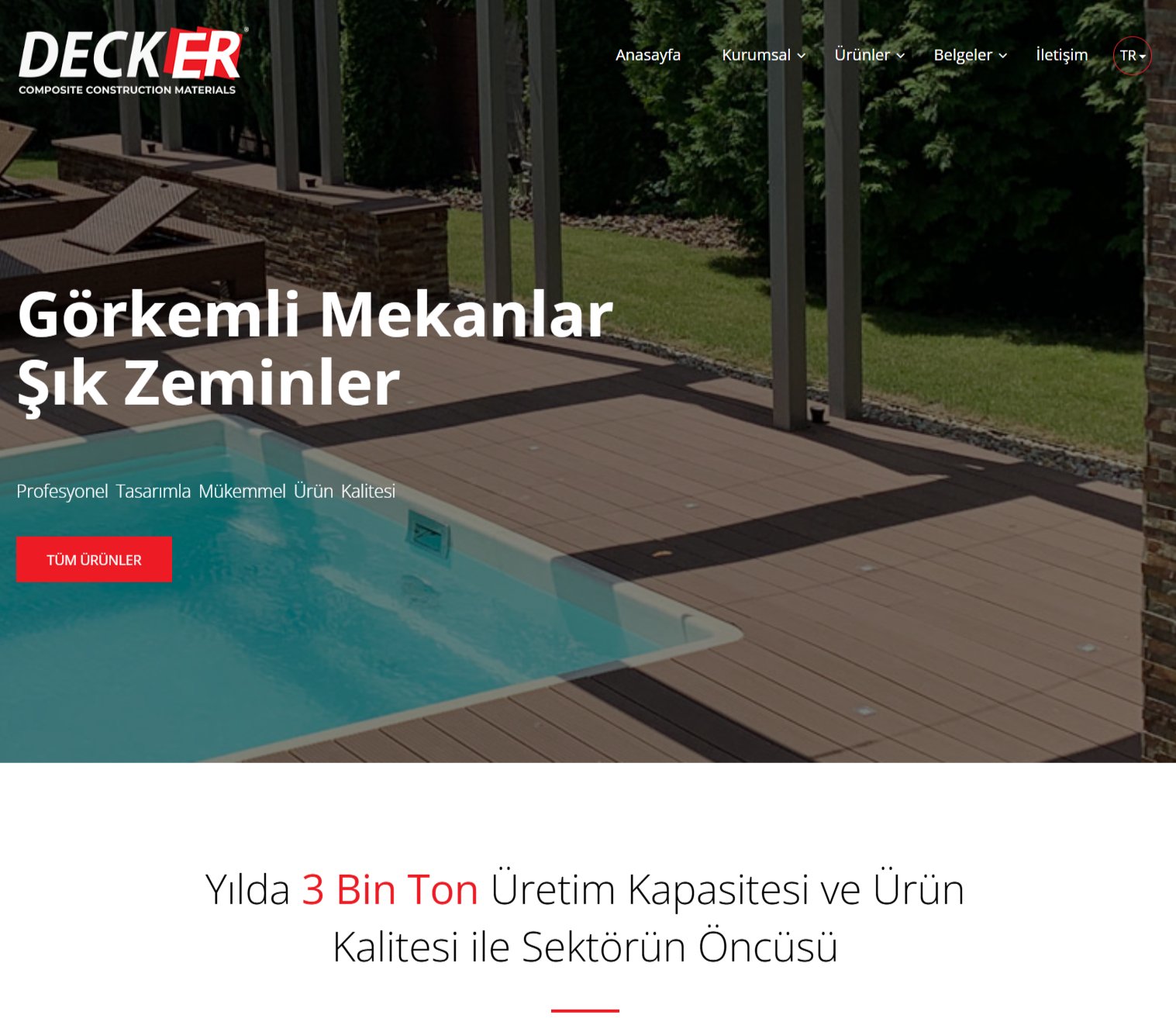 Wall Cladding Profile | Deck-er | Composite Decking, Facade and Pergola ...